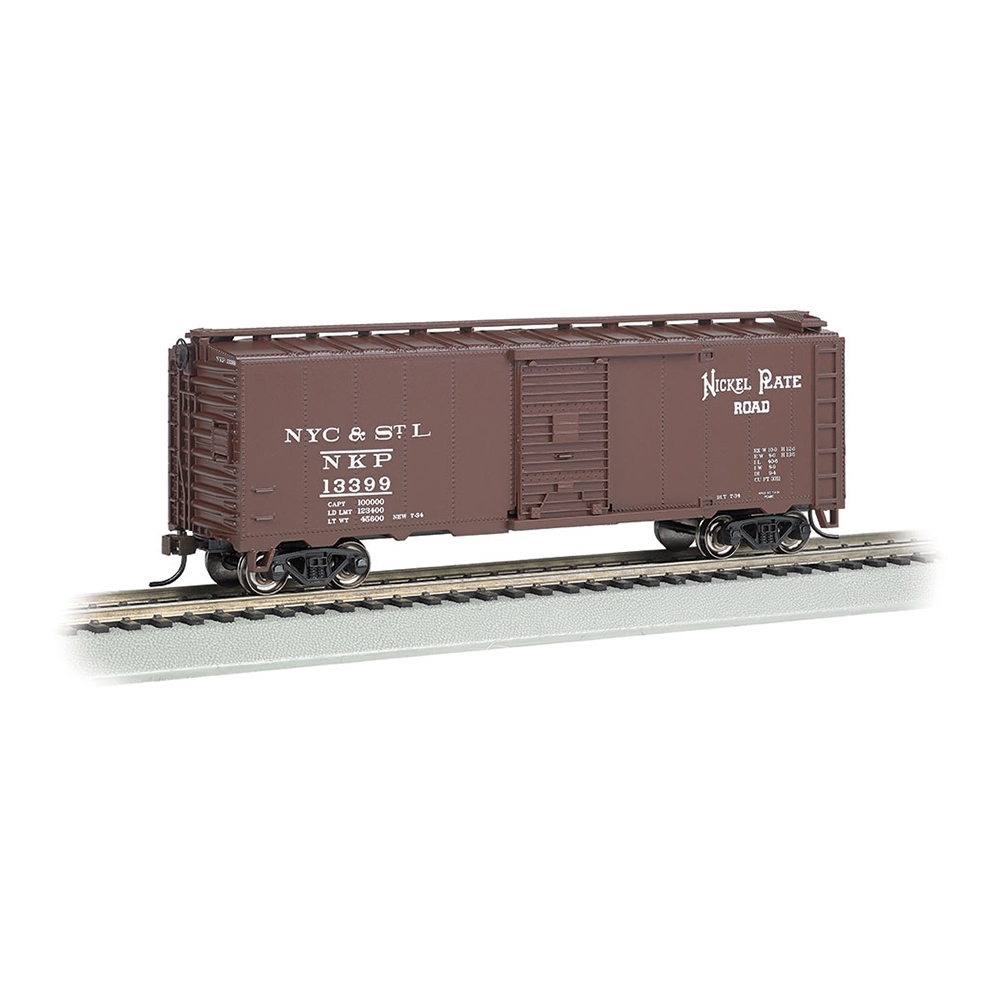 Bachmann Europe plc - 40' Steam Era Box Car - Nickel Plate Road #13163 ...