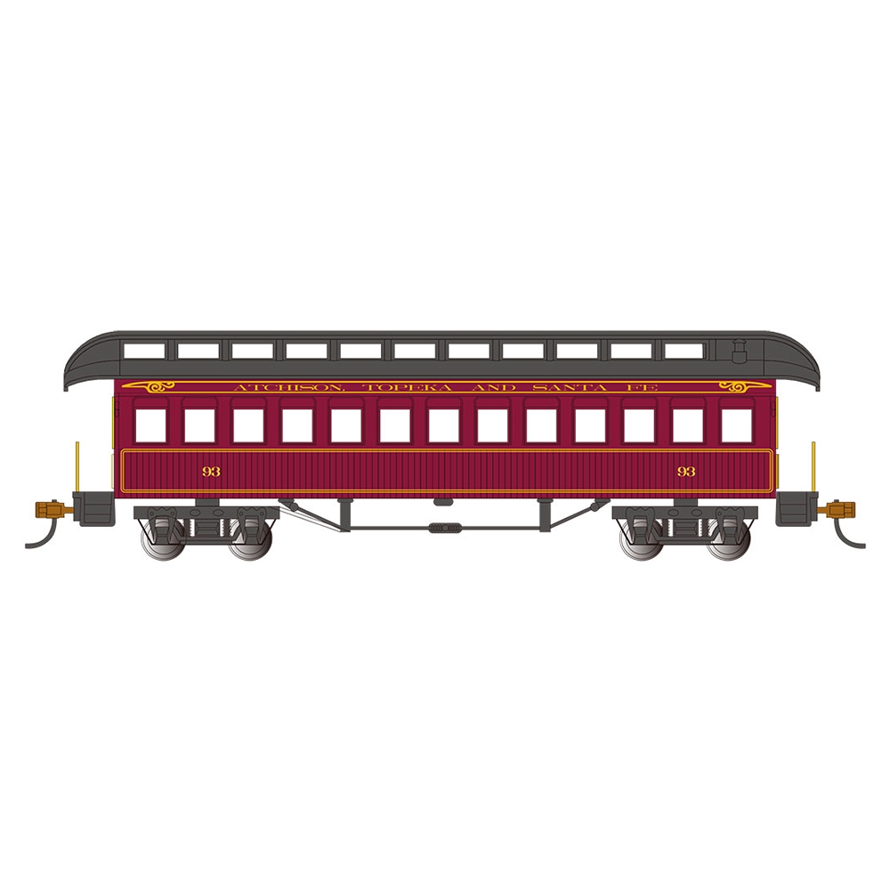 Bachmann Europe plc - Old Time Coach Clerestory Roof - Coach - Santa Fe ...