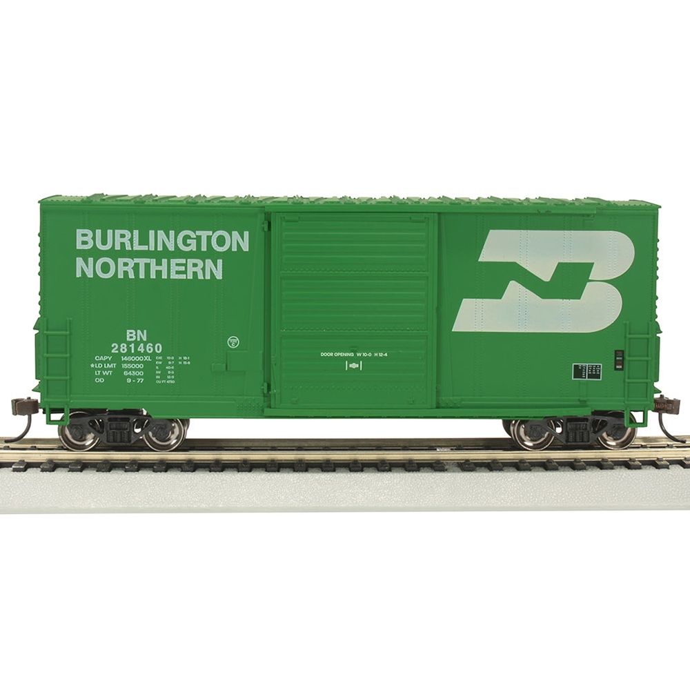 Bachmann Europe plc - Hi-Cube Box Car with Sliding Door - Burlington ...