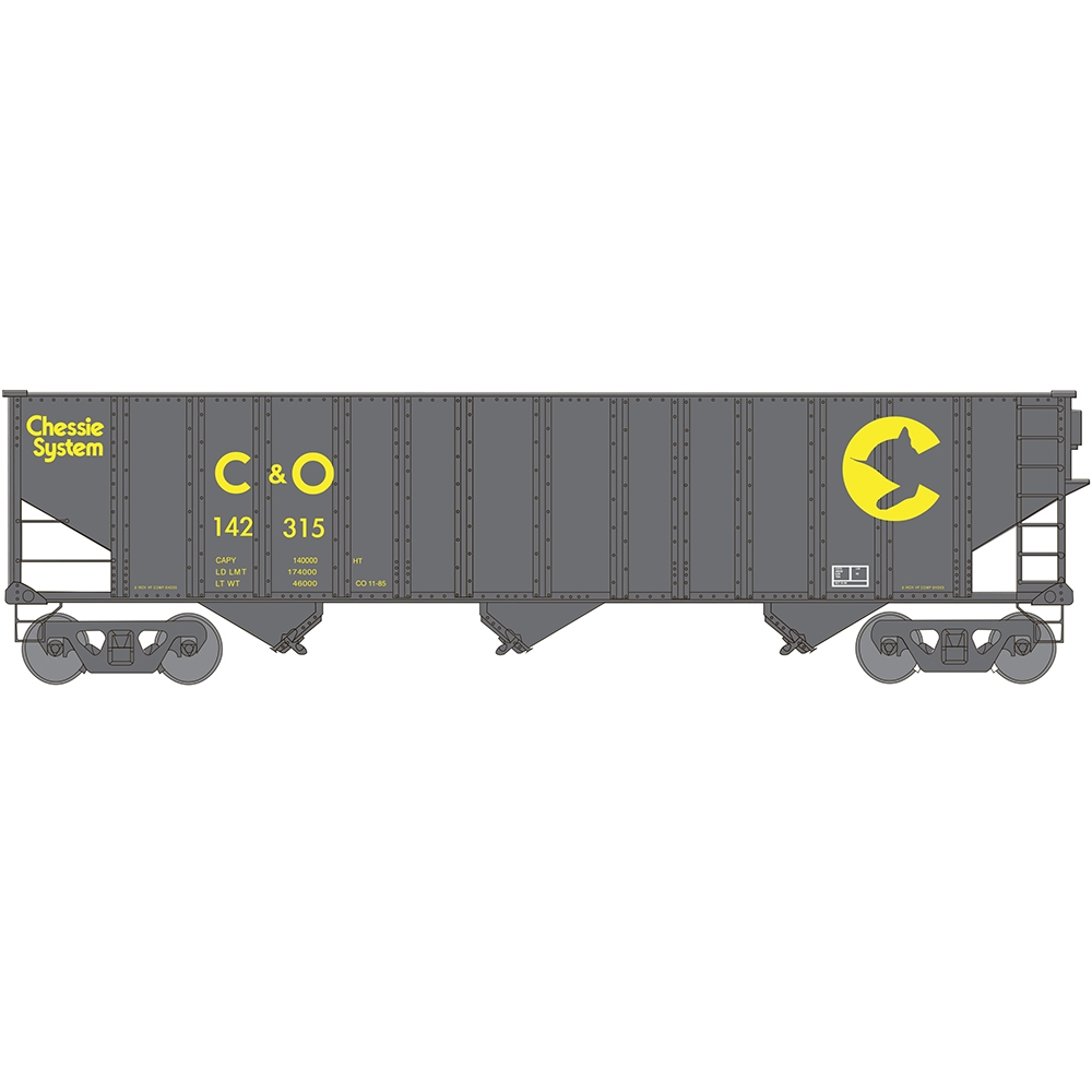 Bachmann Europe plc - Bethlehem Steel 100-Ton Hopper - Chessie System ...