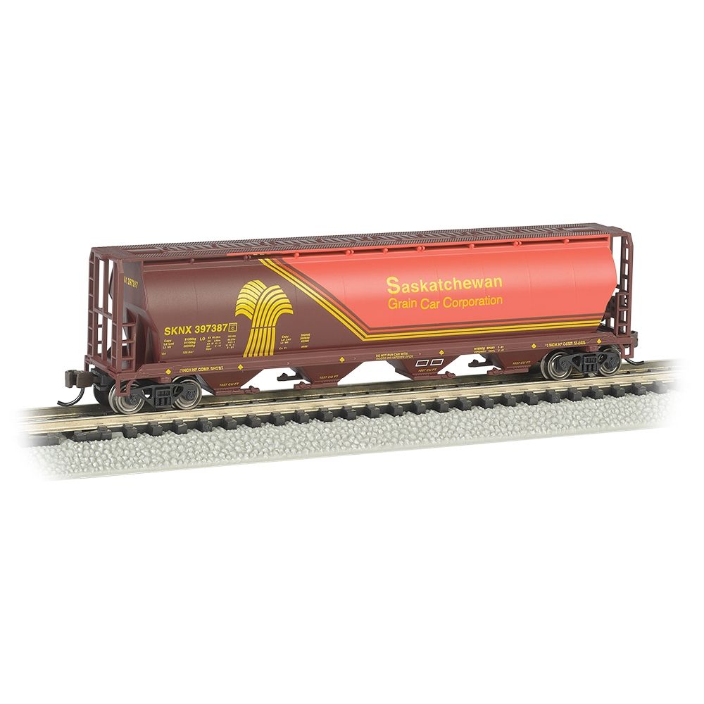 Bachmann Europe plc - Canadian 4-Bay Cylindrical Grain Hopper ...
