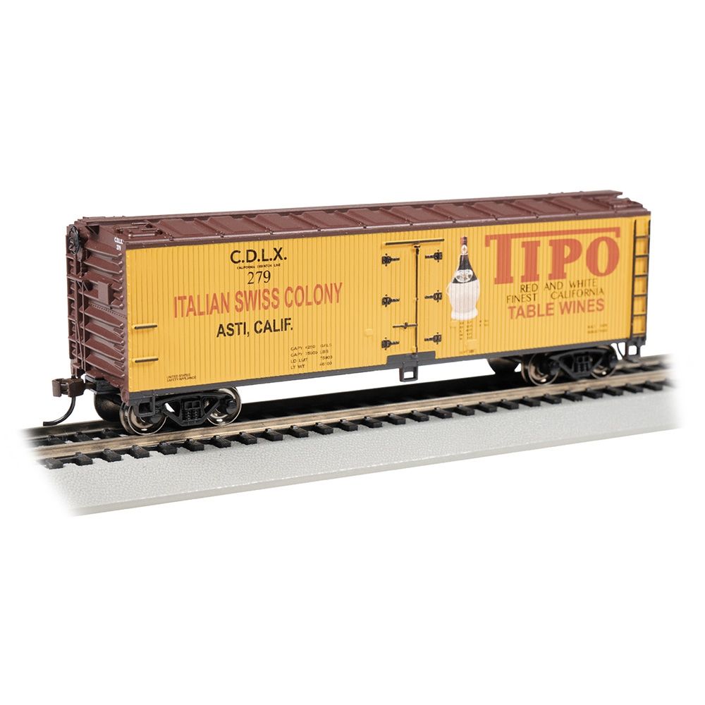 Bachmann Europe plc - 40' Wood-Side Reefer - Tipo Table Wine