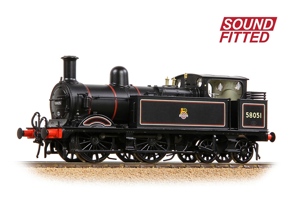 Bachmann Europe plc - MR 1532 (1P) Tank 58051 BR Lined Black (Early Emblem)