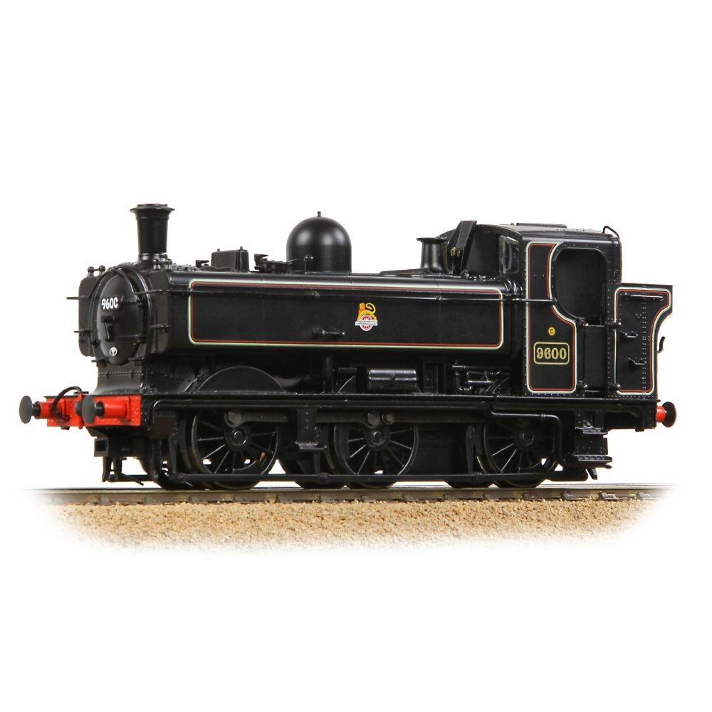 Bachmann Europe plc - GWR 8750 Pannier Tank 9600 BR Lined Black (Early ...