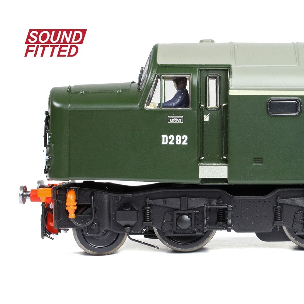 Bachmann Europe plc - Class 40 Disc Headcode D292 BR Green (Late Crest)