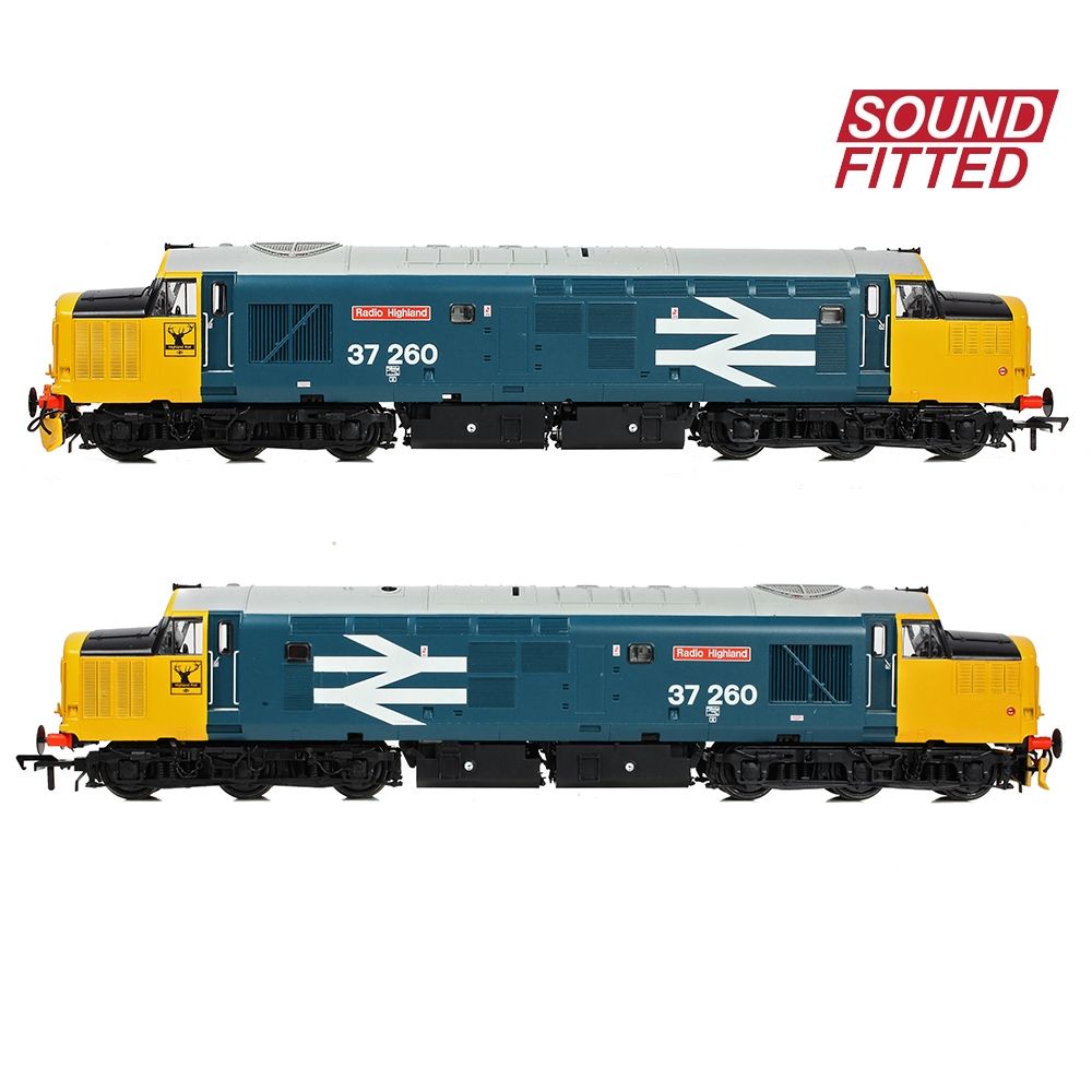 Bachmann Europe plc - Class 37/0 Centre Headcode 37260 'Radio Highland ...