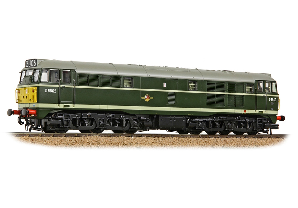 Bachmann Europe plc - Class 30 D5862 BR Green (Small Yellow Panels)