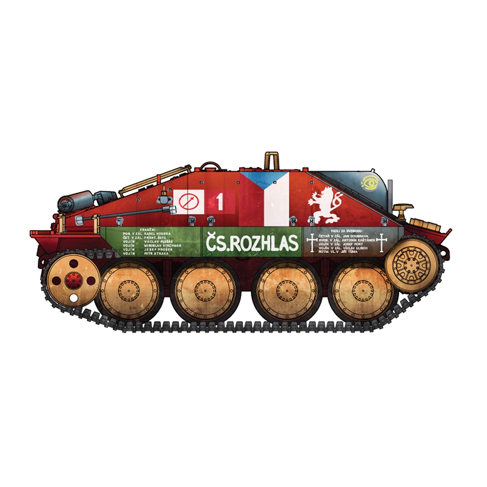 Bachmann Europe plc - Czech Resistance Jagdpanzer 38(t) Hetzer "Prague ...
