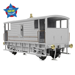 Bachmann Europe plc - LMS 20T Brake Van BR Bauxite (Late)