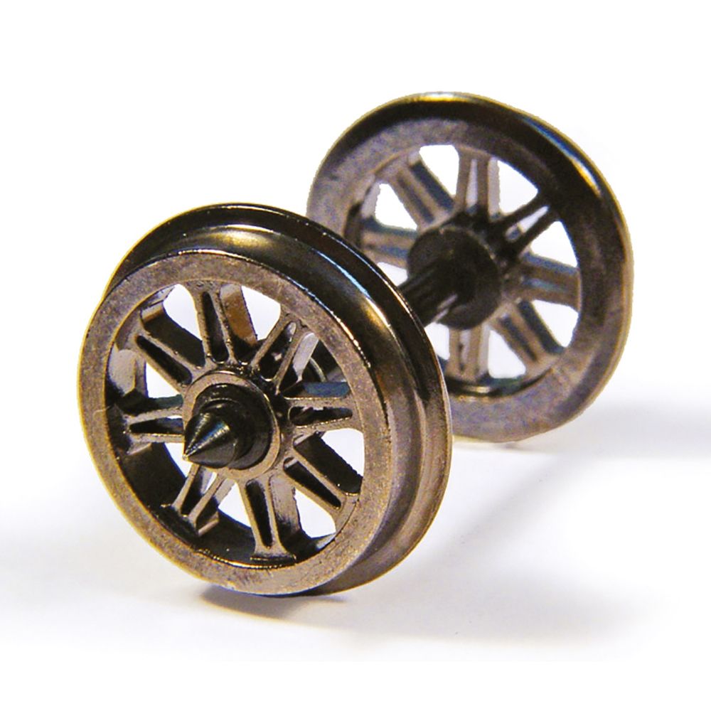 Bachmann Europe plc - Metal Split Spoked Wagon Wheels (x10)