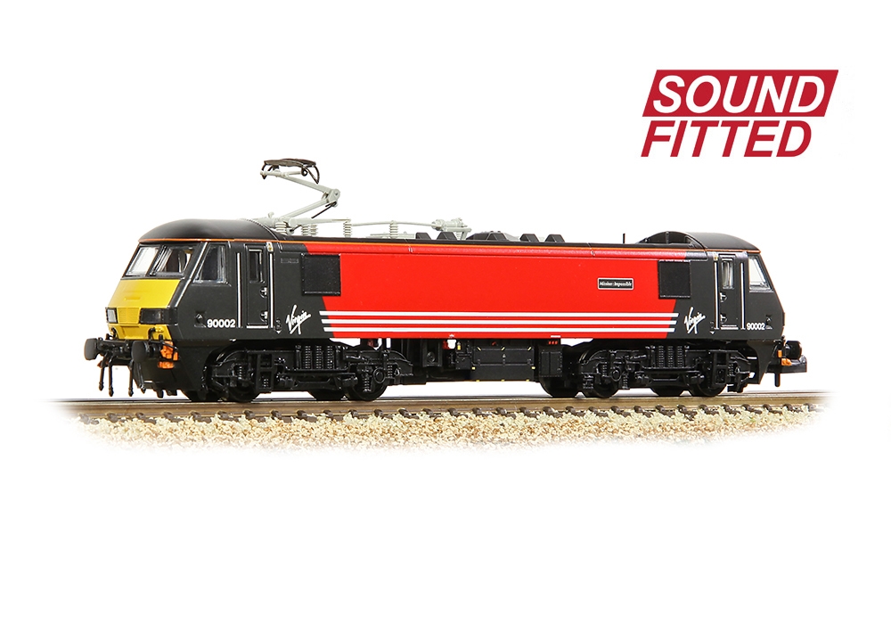 Bachmann Europe plc - Class 90/0 90002 'Mission: Impossible' Virgin ...