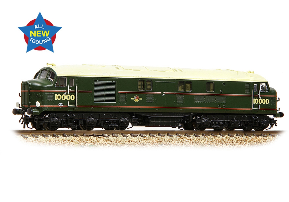 Bachmann Europe plc - LMS 10000 BR Lined Green (Late Crest)