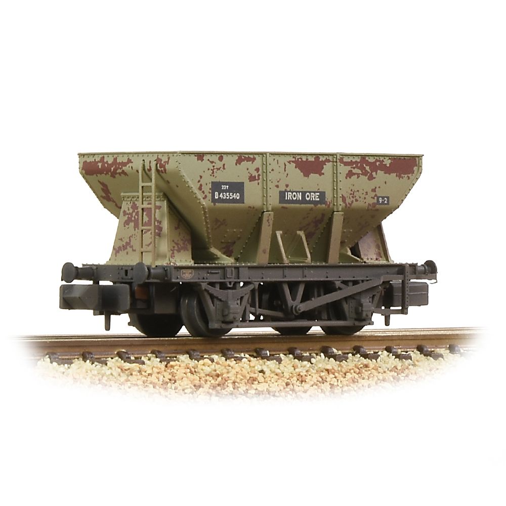 Bachmann Europe plc - 24T Iron Ore Hopper BR Grey (Early) [W]