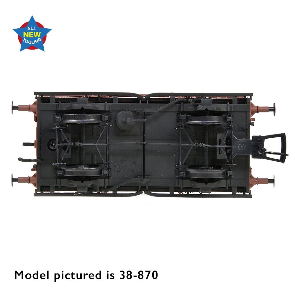 Bachmann Europe plc - BR 12T 'Vanwide' Ventilated Van BR Bauxite (Late ...