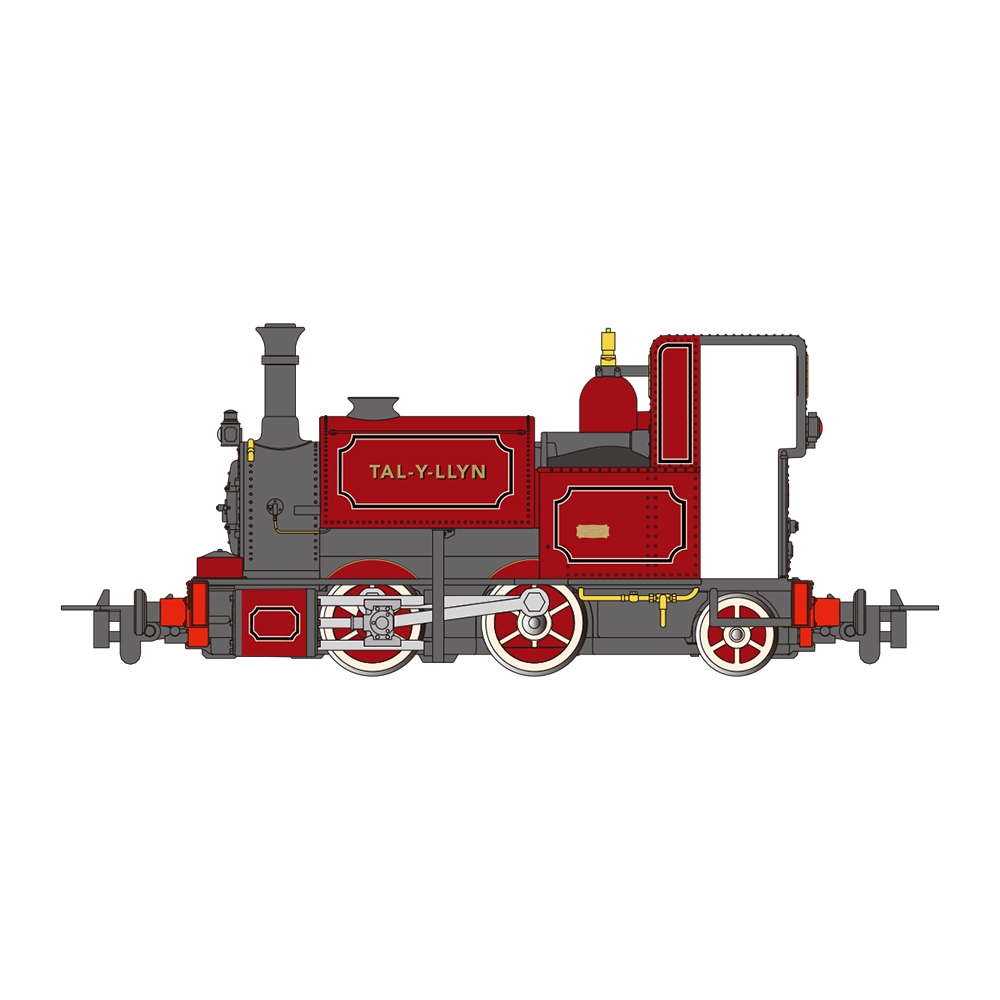 Bachmann Europe plc - Talyllyn Fletcher, Jennings & Co 0-4-2ST (Red)