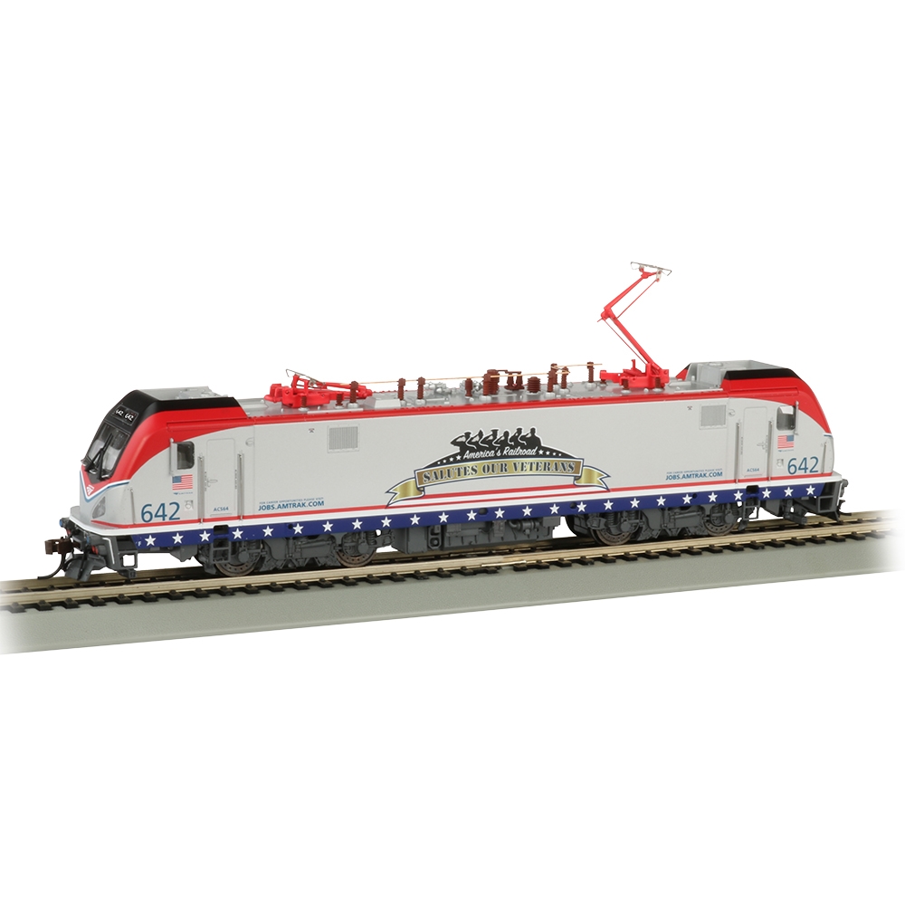 Bachmann Europe plc - Siemens ACS-64 - Amtrak #642 'Salutes Our Veterans'