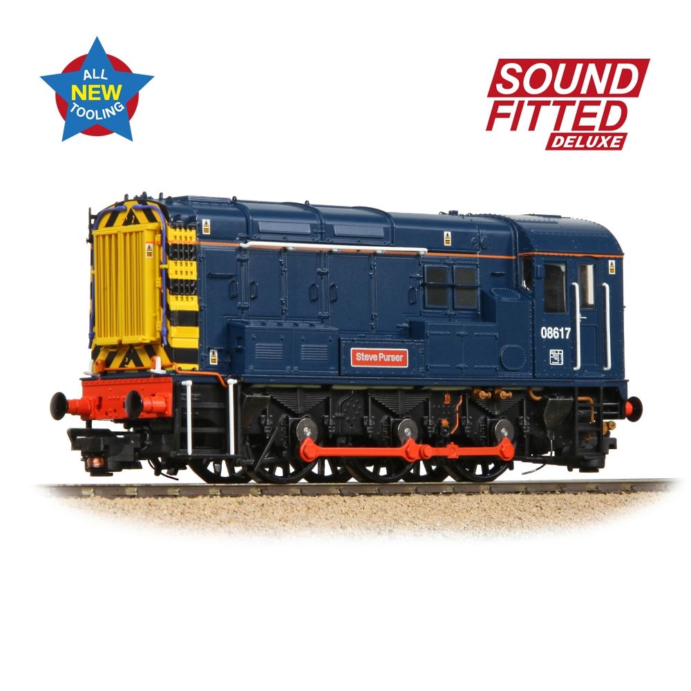 Bachmann Europe plc - Class 08 08617 'Steve Purser' BR Blue