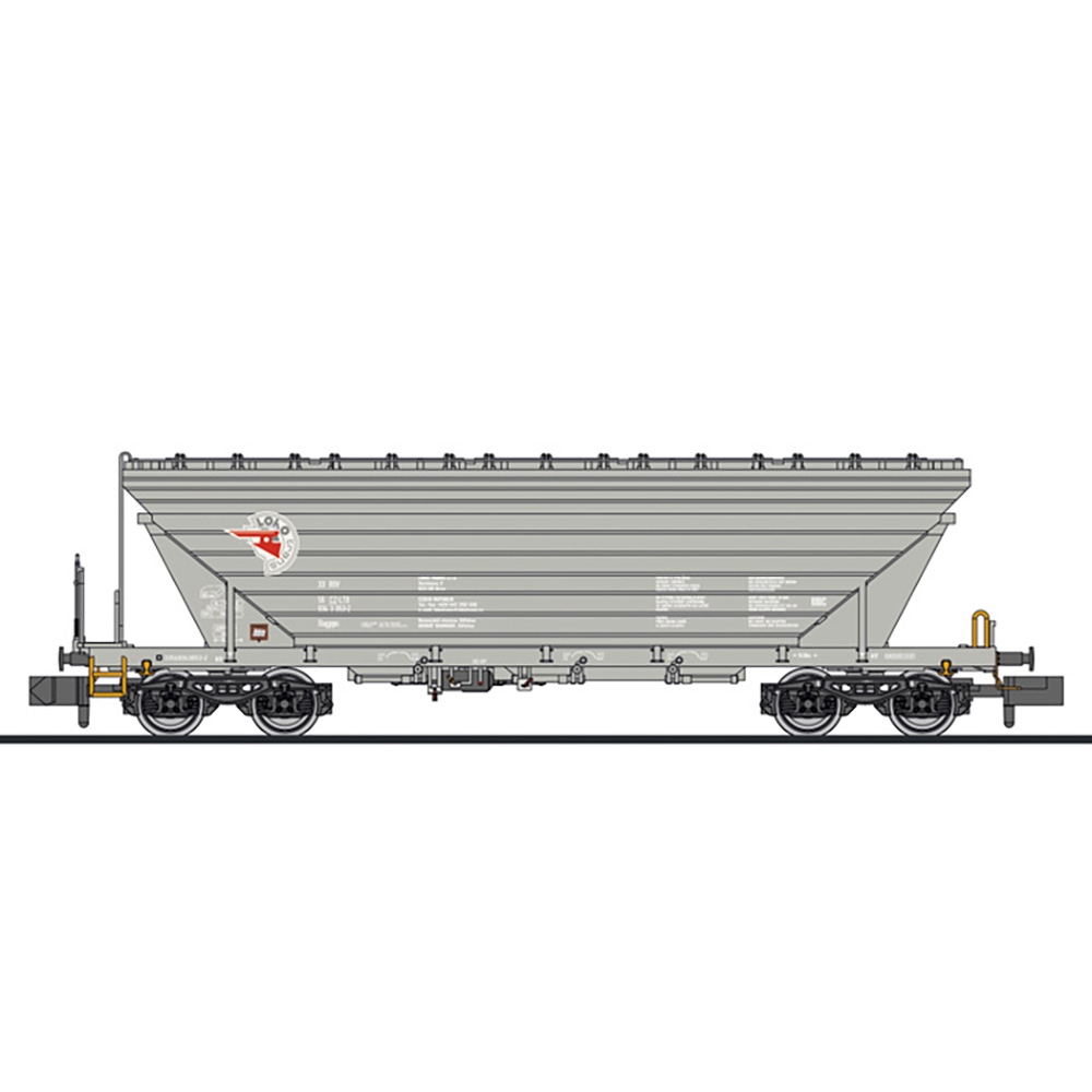 Bachmann Europe plc - Grain Wagon Uagpps, ‘LTB’, CZ, grey, Era VI