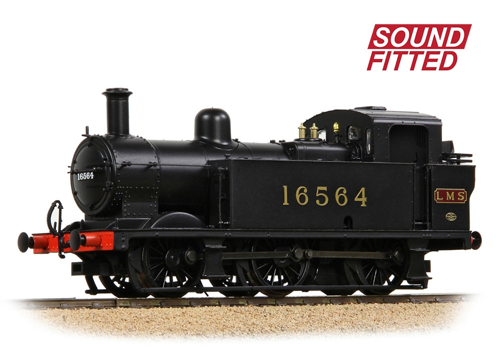 Bachmann Europe plc - LMS Fowler 3F (Jinty) 16564 LMS Black
