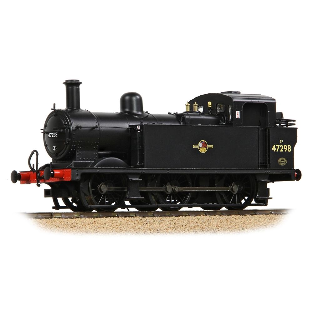 Bachmann Europe plc - LMS Fowler 3F (Jinty) 47298 BR Black (Late Crest)