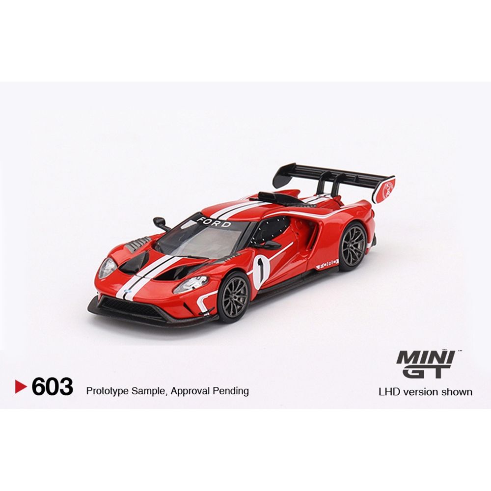 Bachmann Europe plc - Ford GT Mk II No.013 Rosso Alfa Red (LHD)