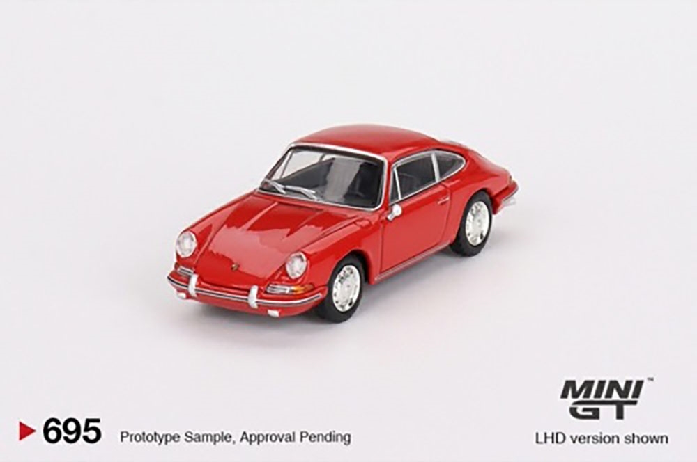 Bachmann Europe plc - Porsche 901 1963 Signal Red (LHD)