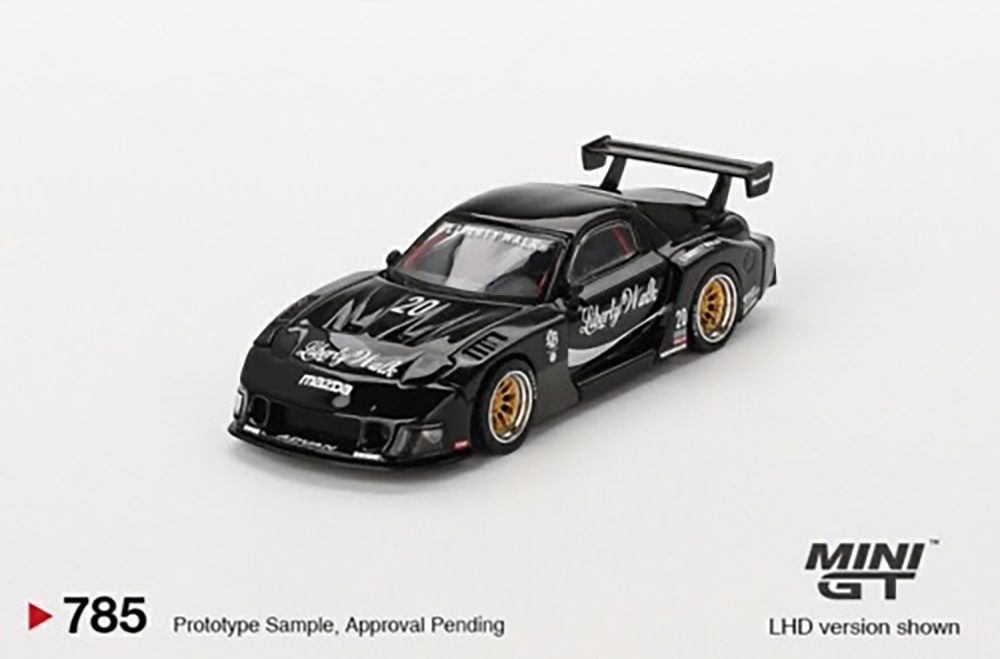 Bachmann Europe plc - Mazda RX-7 LB-Super Silhouette Liberty Walk Black ...