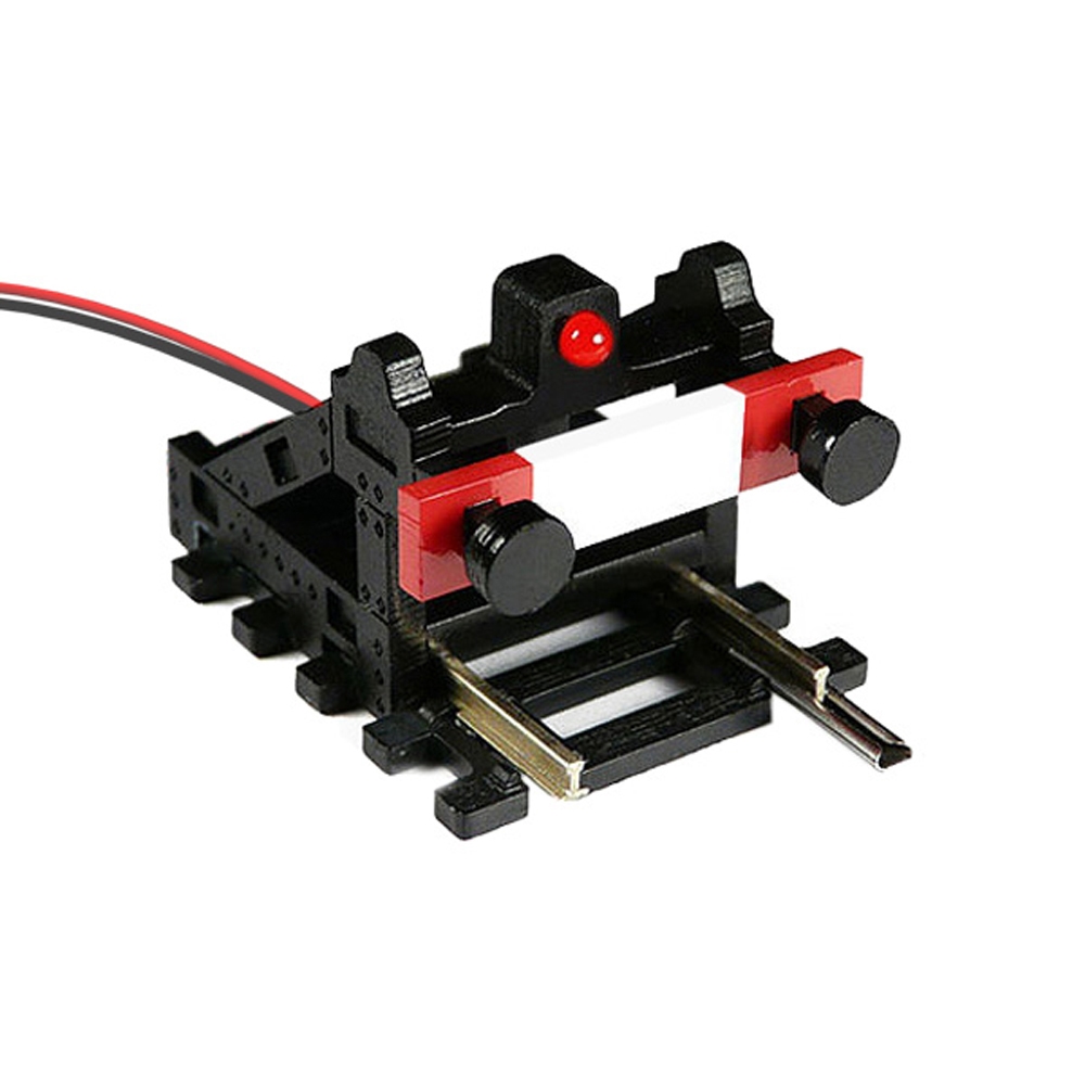 Bachmann Europe plc - HO/OO Scale Buffer Stop w/Light (DC, DCC, Wired)