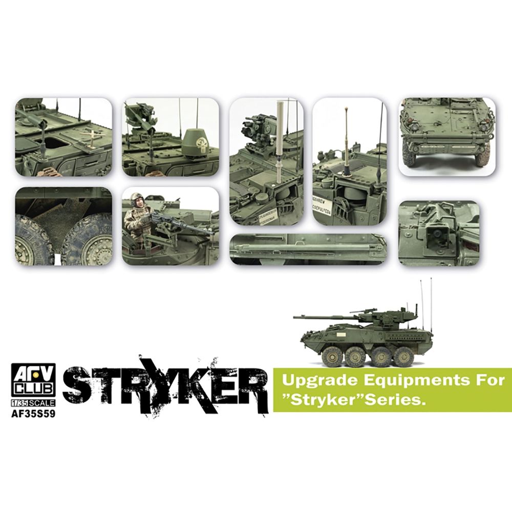 Bachmann Europe plc - US Army Stryker Upgrade Set