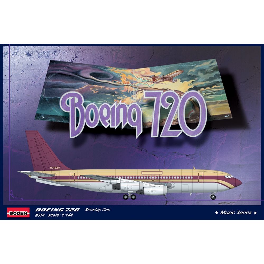 Bachmann Europe plc - US 1973 Boeing 720 'The Starship' Deep Purple ...