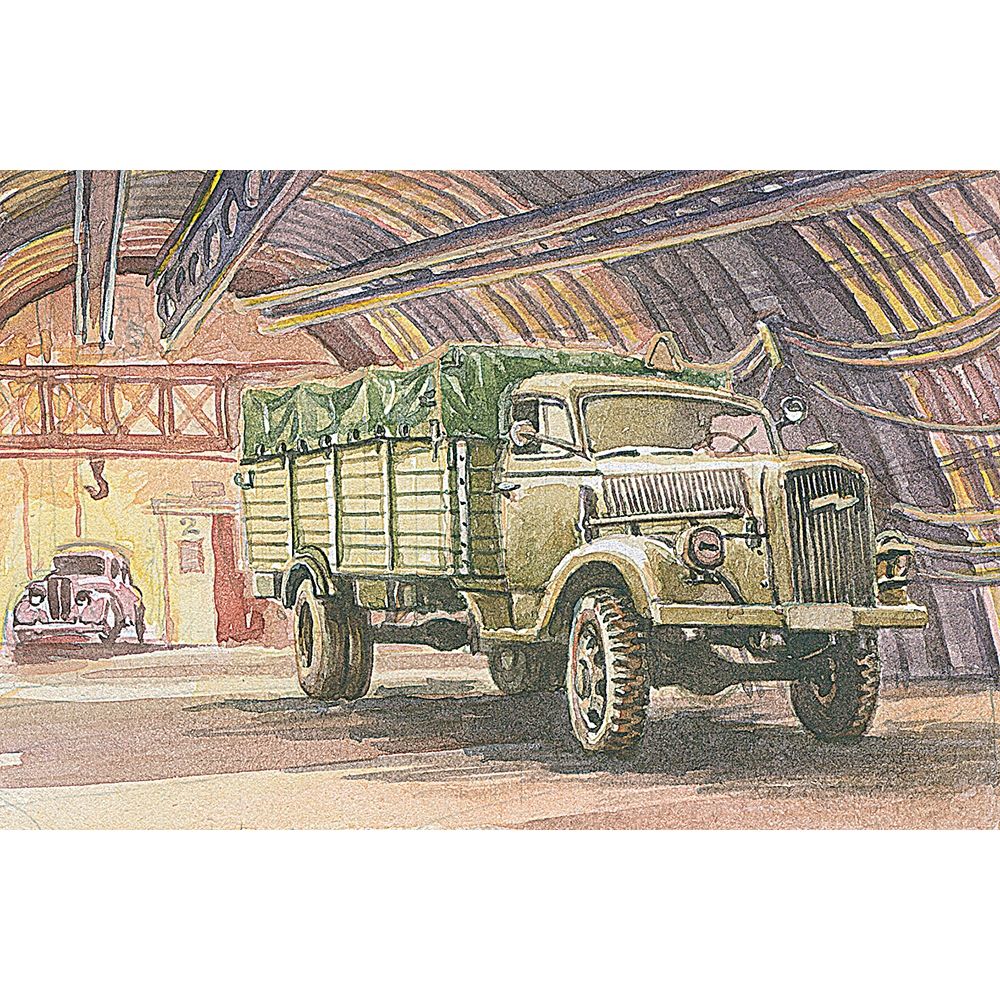 Bachmann Europe plc - US Army FWD Model B 3-Ton Truck & BL 8-inch ...