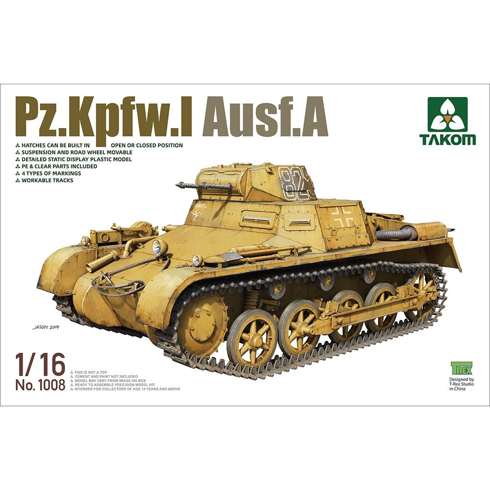 Bachmann Europe plc - German Army PzKpfw I Ausf A Light Tank