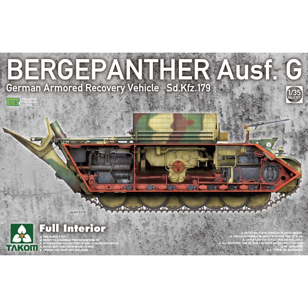 Bachmann Europe plc - German Army Bergepanther Ausf G Armoured Recovery ...
