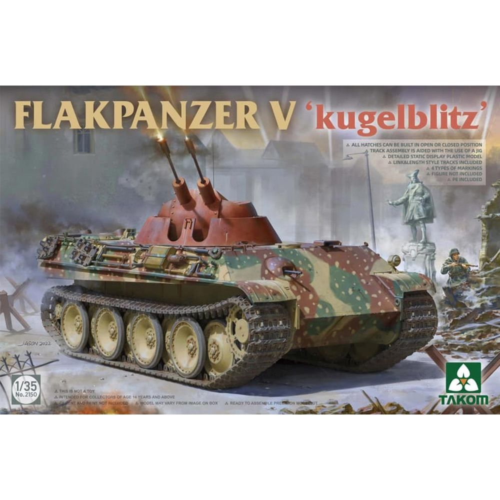 Bachmann Europe plc - German Army Flakpanzer V Kugelblitz Ficticious ...
