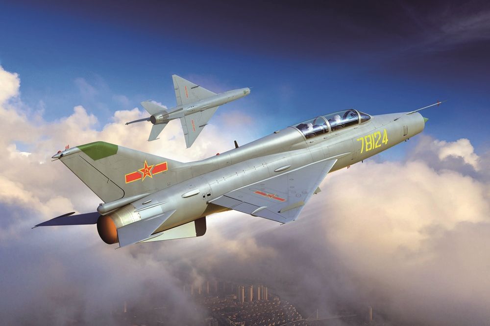 Bachmann Europe plc - Chinese Air Force JJ-7A 2-Seat Jet Trainer Aircraft