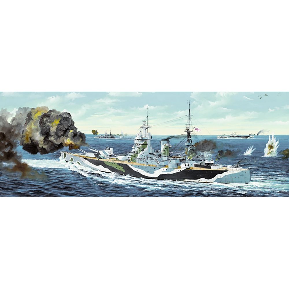 Bachmann Europe plc - British Royal Navy HMS Rodney 1942 Battleship