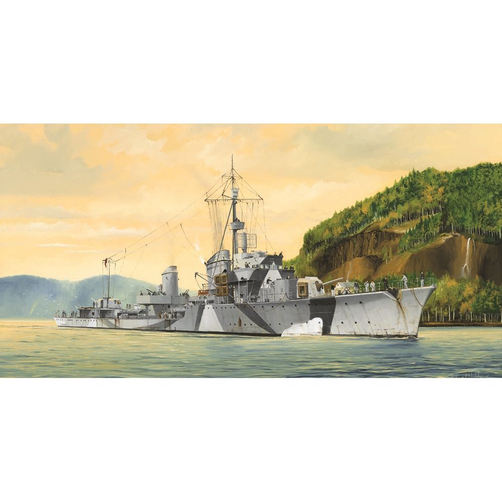 Bachmann Europe plc - German Navy Zerstorer Z30 1942 WWII Destroyer Ship