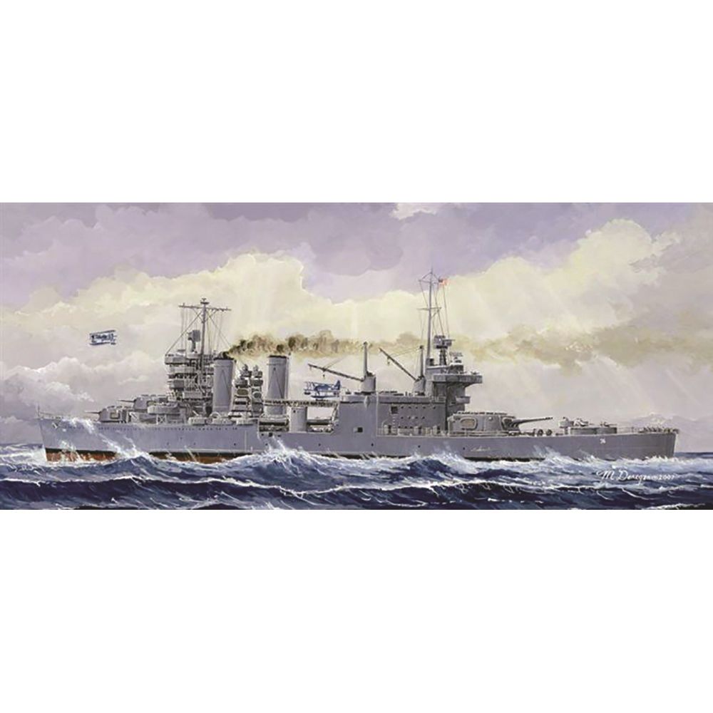 Bachmann Europe plc - US Navy USS Minneapolis CA-36 Heavy Cruiser Ship