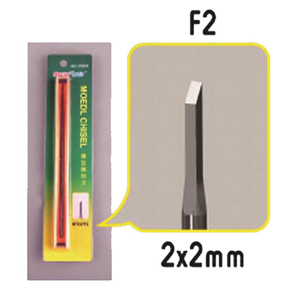 Bachmann Europe plc - Model Chisel F2 (2x2mm),Model Chisel F2 (2x2mm)