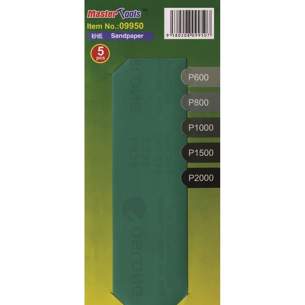 Bachmann Europe plc - Sandpaper P600, P800, P1000, P1500, P2000