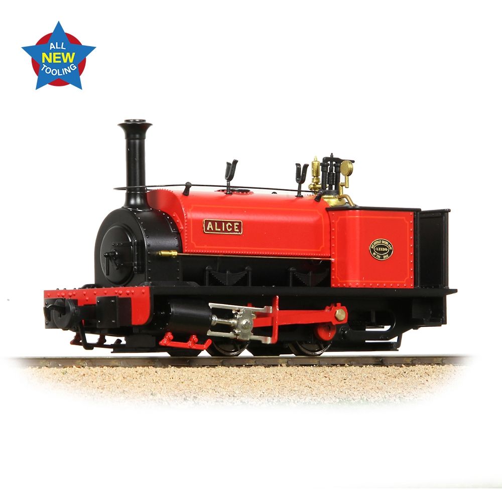 Bachmann Europe plc - Quarry Hunslet 0-4-0ST 'Alice' Dinorwic Quarry Red