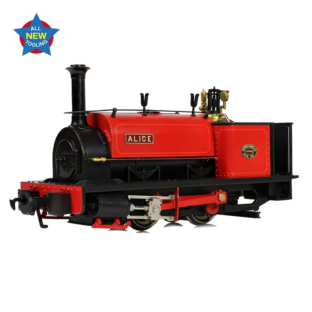 Bachmann Europe plc - Quarry Hunslet 0-4-0ST 'Alice' Dinorwic Quarry Red
