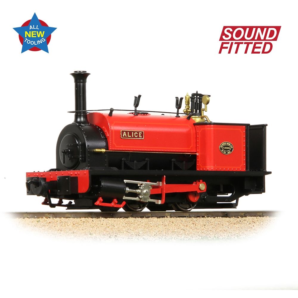 Bachmann Europe plc - Quarry Hunslet 0-4-0ST 'Alice' Dinorwic Quarry Red